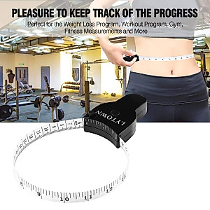 2PCS Tape Measure Body Measuring Tape 60inch (150cm), Retractable Measuring Tape for Body Measurement & Weight Loss, Accurate Body Tape Measure for Fitness, Tailor, Sewing, Handcrafts, Clothes