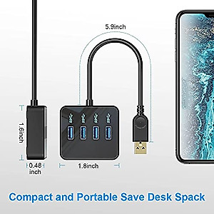 SHYPT USB Hub 3.0 Adapter USB Splitter Notebook 4 USB 3.0 Hub for PC Computer Accessories