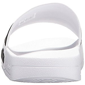 adidas Men's Adilette Shower Slides White/Core Black/White 13
