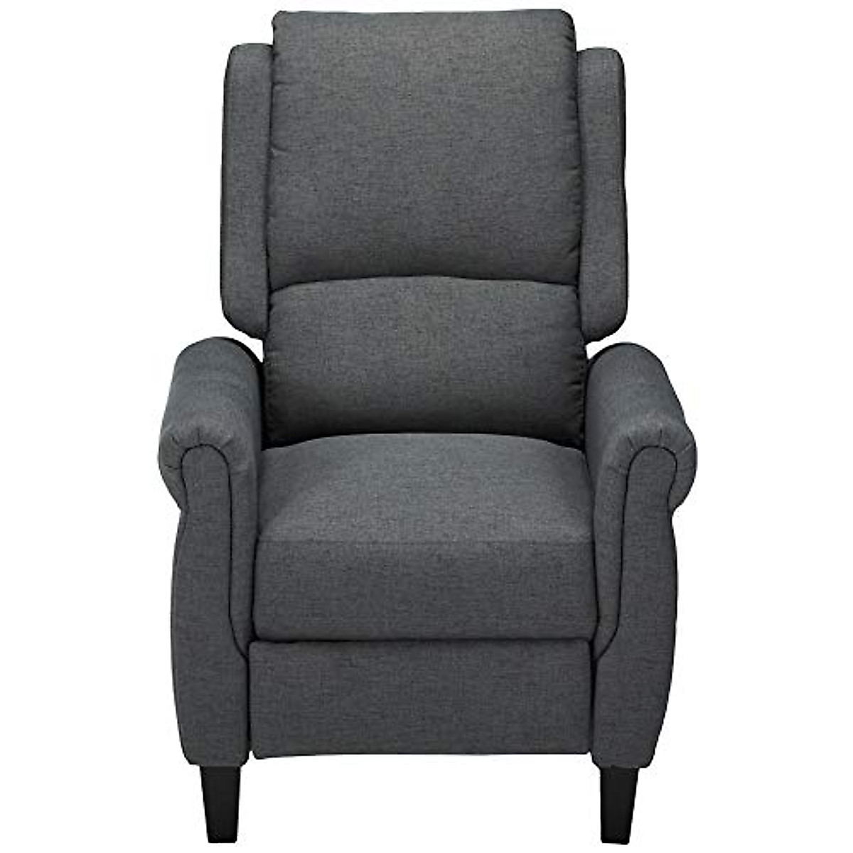 Christopher Knight Home Haddan Fabric Recliner, Charcoal