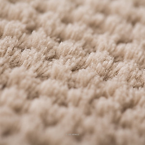 BRINDLE Waterproof Memory Foam Pet Bed - Removable and Washable Cover - 4 Inch Orthopedic Dog and Cat Bed - Fits Most Crates,Mocha Blue