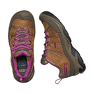 KEEN Women's Circadia Vent Low Height Breathable Hiking Shoes, Syrup/Boysenberry, 9.5