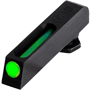 TruGlo TFO Tritium Fiber Optic Handgun Laser Sight Accessories Set with Rear Colors, Fits Glock 17/17L, 19, 22, 23, 24 Models and More, Yellow Light