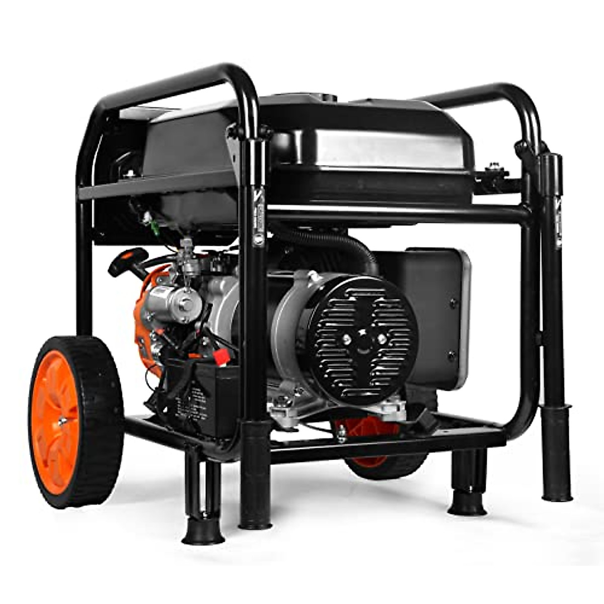 WEN 5600-Watt Portable Generator, Electric Start, 224cc, Transfer-Switch and RV-Ready with CO Shutdown Sensor (GN5602X)