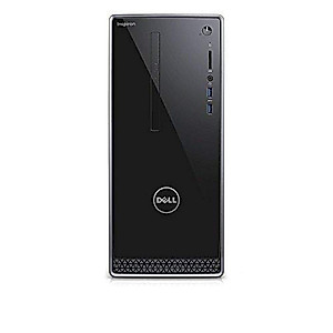 Dell i3668-5113BLK Desktop Computer - Inspiron 3668 Core i5 i5 7400 12 GB RAM 1 TB HDD Black Windows 10 Home 64 bit DVD Writer (Renewed)