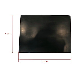 The ROP Shop | Universal Snowplow Deflector Kit with Metal Straps & Hardware for Boss MSC01565