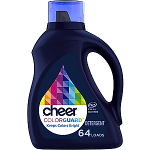 Cheer Liquid Laundry Detergent 64 loads 92 fl oz, HE Compatible