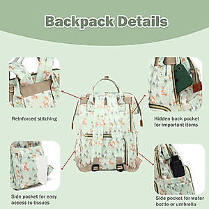Armbq Baby Diaper Bag Backpack Multi-Function Waterproof Diaper Bag for Baby Care Travel Essentials Back Pack for Mom