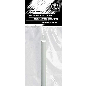 gmagroup 2 Pack 48" White Blind Tilt Wand - Built in Closed Tip - Easy to Hang - Does not Include Hook