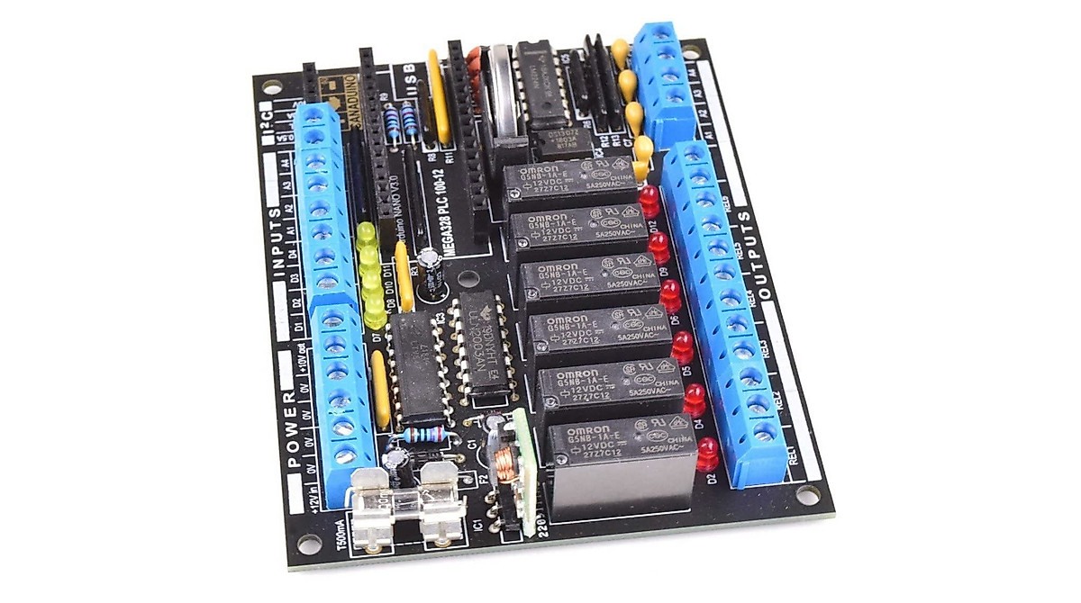 CANADUINO® PLC MEGA328 Electronics DIY Kit (100% Compatible with ...