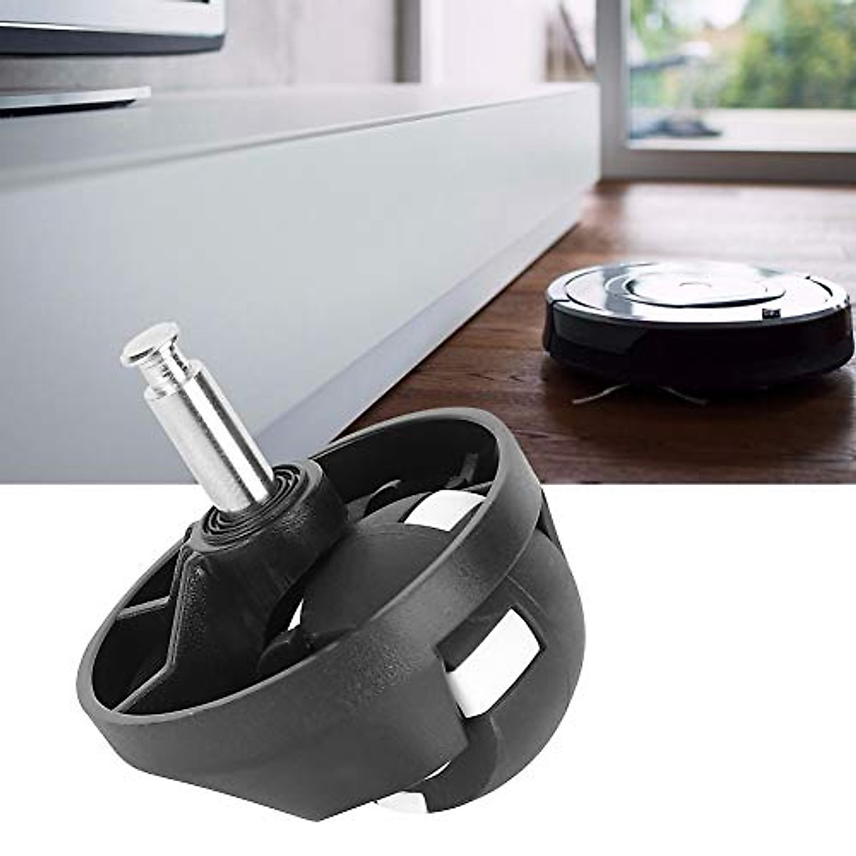 Vacuum Cleaner Sweeper Universal Wheel Accessory Installation Parts Fit for eufy RoboVac 11s/RoboVac 30