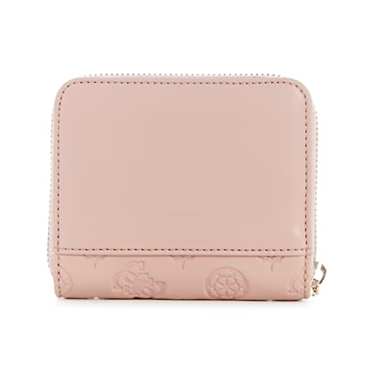 GUESS La Femme Small Zip Around Wallet, Pale Rose