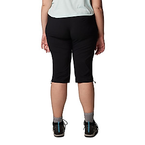 Columbia Women's Saturday Trail II Knee Pant, Water & Stain Resistant Black
