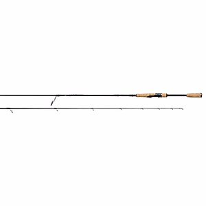Daiwa TTU661MFS Daiwa, Tatula Bass 1 Piece Spinning Rod, 6'6" Length, 6-14 lb Line Rate, 1/8-3/4 oz Lure Rate, Medium Power