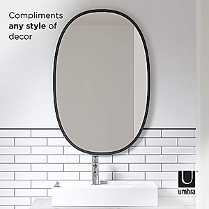 Umbra Hub Oval Mirror
