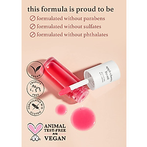 Nooni Korean Lip Oil - Appletea, 0.12 Fl Oz + Korean Lip Oil - Applecherry, 0.12 Fl Oz + Korean Lip Oil - Appleplum, 0.12 Fl Oz Bundle