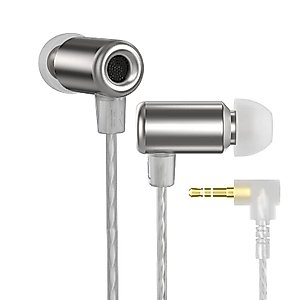 Linsoul KZ Ling Long Earphones 1DD Open-Back HiFi Bass Earbuds in-Ear Monitor Headphones Sports Noise Insulation Headset for Audiophile Studio Musician (Without Mic)
