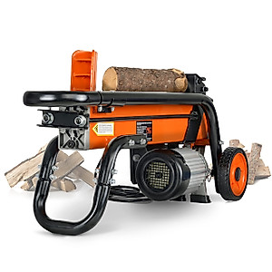 SuperHandy Snow Thrower Shovel Cordless & Log Splitter Electric Portable 6 Ton [Bundle Deal]