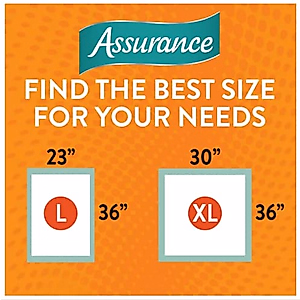 Equate Assurance Unisex Premium Quilted Underpad - Incontinence Pads - Absorbent Protective Bed Pads - Bed Covers for Kids, Adults, Elderly - Maximum Absorbency, XL, 30 Count