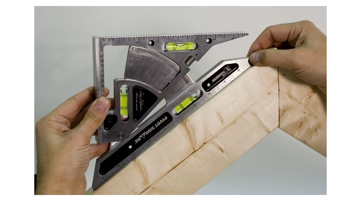 CH Hanson Pivot Square for Precise Angle & Roof Pitch Measurement