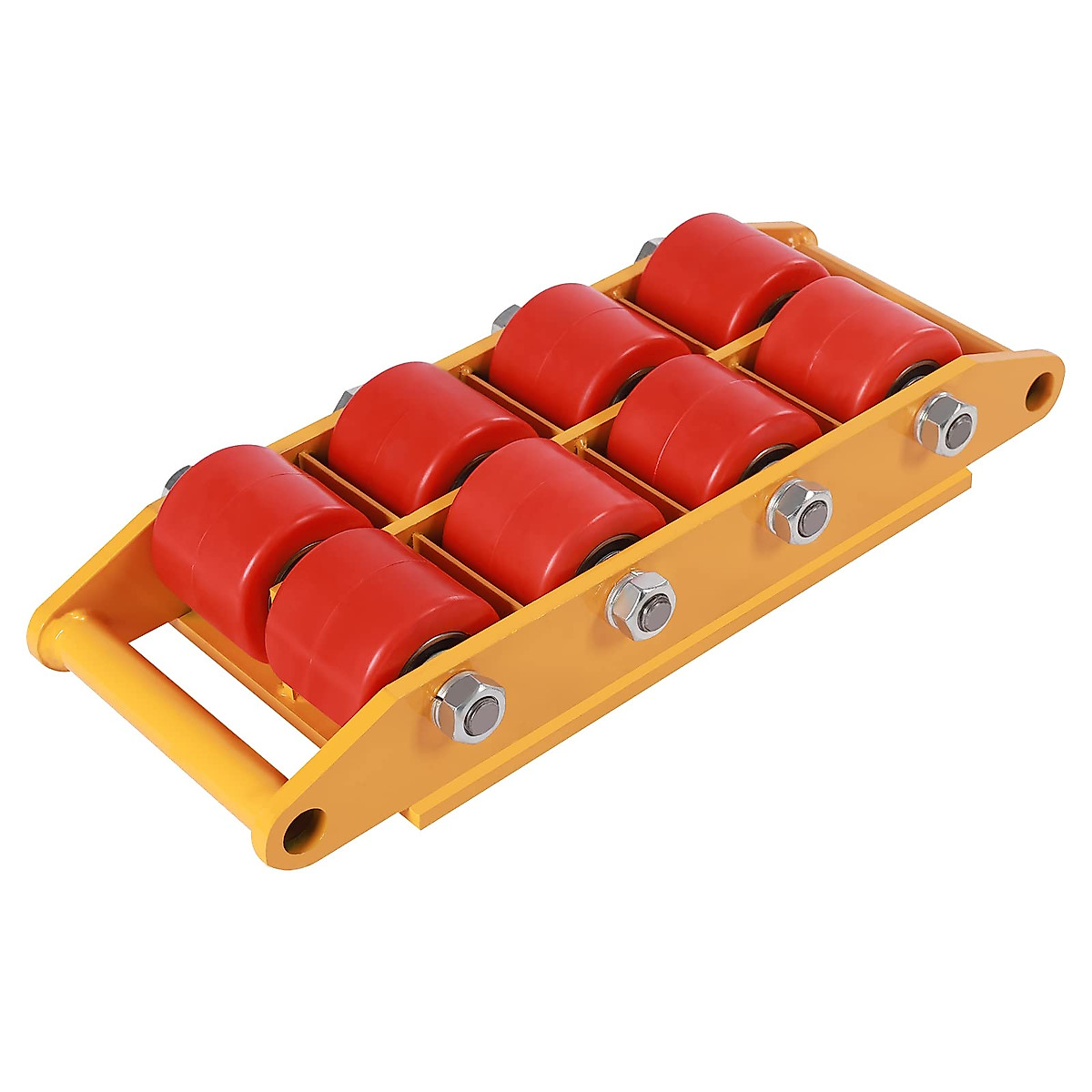 Machine Skates 12T Machinery Skate 26400lbs Machinery Moving Skate Machinery Mover Skate Heavy Duty Machine Dolly Skate Industrial Moving Equipment with 360° Rotation Cap for Garage