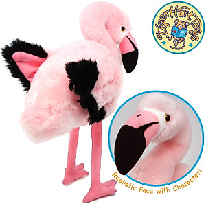 TigerHart Fay The Flamingo - 13 Inch Stuffed Animal Plush
