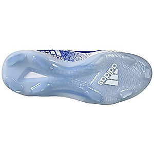 adidas Women's Icon V Bounce TPU Baseball Shoe, Collegiate Royal/Collegiate Royal/Glow Blue, 12.5 M US