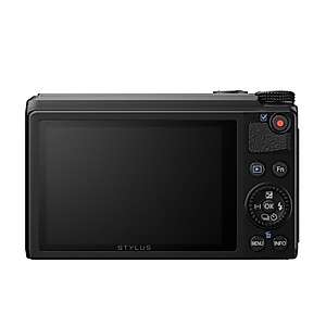 Olympus XZ-10 iHS 12MP Digital Camera with 5x Optical Image Stabilized Zoom and 3-Inch LCD (Black) (Old Model)