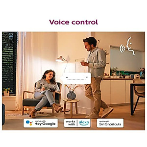 PHILIPS Color and Tunable White A19 LED 60W Equivalent Dimmable Wi-Fi Wiz Connected Smart LED Light Bulb, Easy Control with App or Voice, Works with Alexa, Google Assistant, Siri Shortcuts (4-Pack)