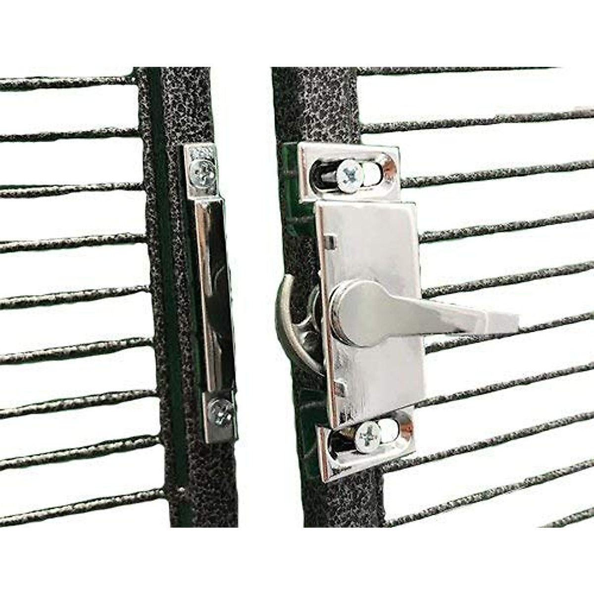 Durable All-Metal Mansion Cage for Chinchillas, Rats, Ferrets, Degus (2-Level)