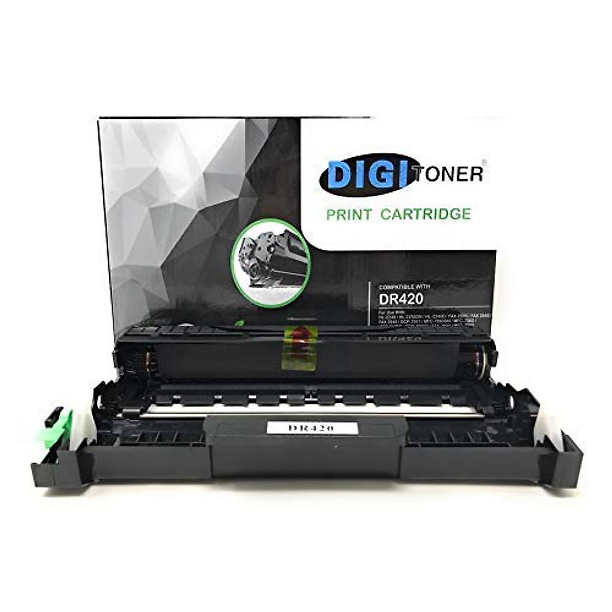 DIGITONER Yield Compatible Drum Replacement for Brother DR420 DR 420 Drum 1 Unit for Brother HL2130, HL2132, HL2220, HL2230, HL2240, HL 2240 HL2240D, HL2240DW (1 Pack)