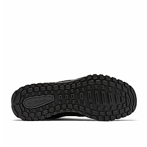 Columbia Men's Fairbanks Mid Hiking Shoe, Black/Shark, 10