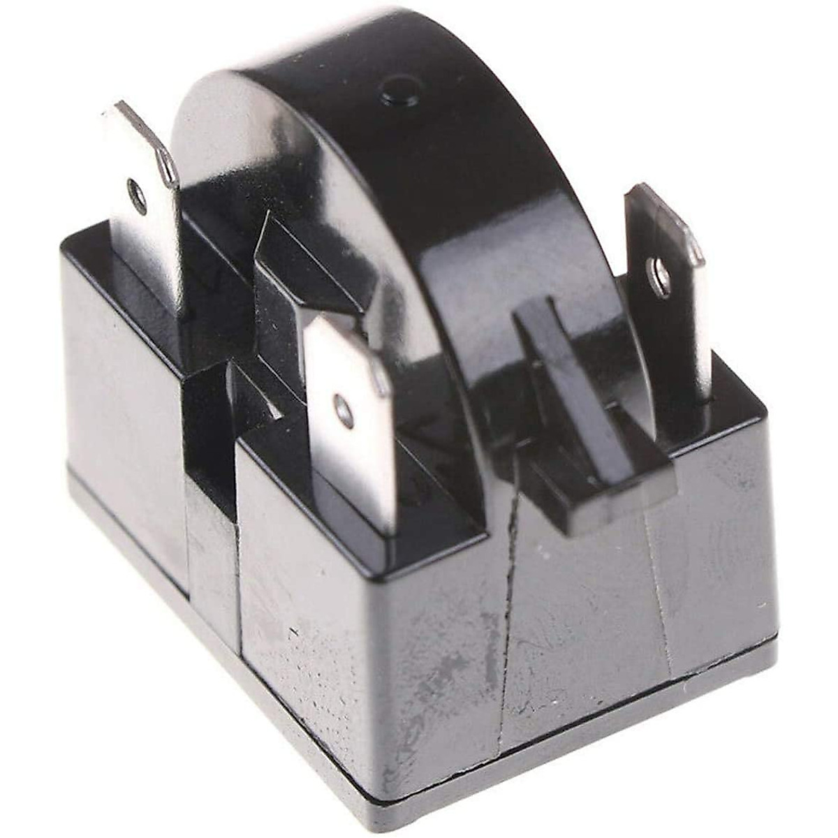 QP-02-4.7 3Pin 4.7Ohm PTC Starter/Start Relay Replacement for Mini Fridges, Compact Refrigerators, Beverage & Wine/Beer Coolers, Deep Freezers, Beer/Wine Refrigerators