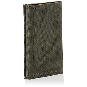 Timberland mens Trifold Nylon Wallet, Olive, One Size