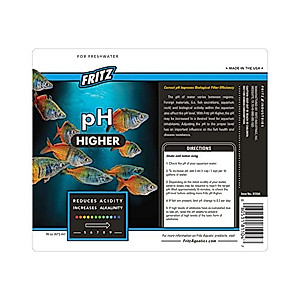 Fritz Aquatics 81104 Fritz pH Higher for Fresh and Salt Water Aquariums, 16-Ounce