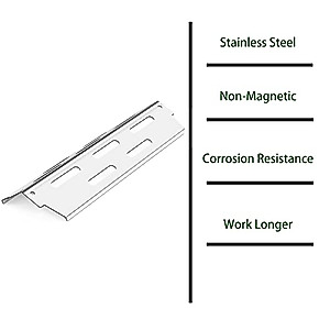 Damile Grill Flavorizer Bars for 66687 Weber Genesis II E-640, Genesis II LX S-640, Genesis 2 BBQ Gas Grill Replacement Parts, 12.5 Inch Stainless Steel Flavor Bars Grill Heat Deflectors Accessories