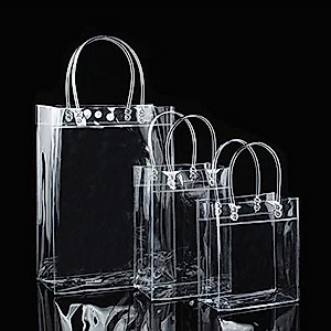 New Hot Summer Autumn Transparent Shoulder Handbag Bag For Women Trend Fashion Fashion Bag Clear Accessories Jelly PVC Tote