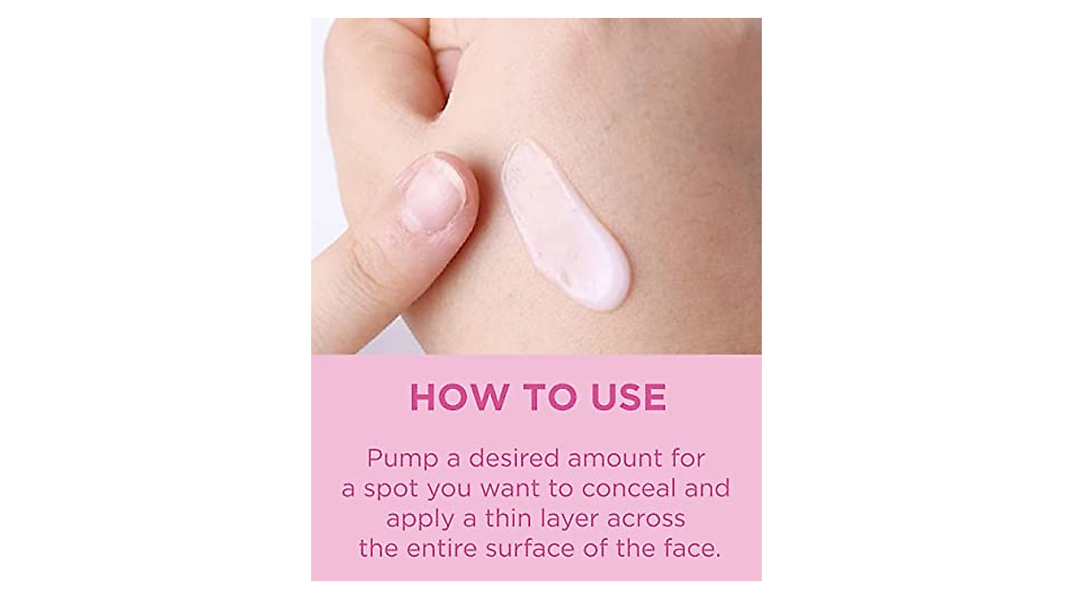 Touch in Sol No Pore Blem Primer - Pore-Minimizing Makeup Base