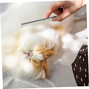 3pcs Pet Grooming Comb Set Combs Grooming Kit Dog Eye Wipes Angel Eyes for Dogs Grooming Comb Kit for Pets Tear Stain Remover Comb Cat Comb Cat Grooming Comb Dog Brush Plastic Balacoo