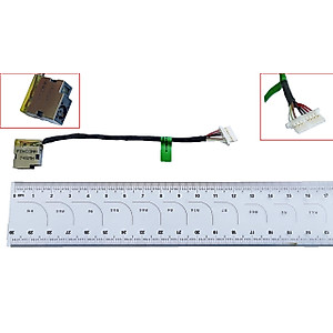 DC-in Jack for HP 240 246 250 G4 G5 Compatible 799736-F57 799736-S57 799736-T57 799736-Y57 812681-001 813945-001 938292-001 L20475-001