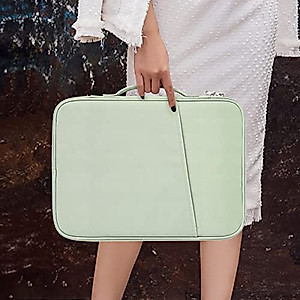 12.9 Inch Tablet Sleeve Bag, iPad Pro 12.9 Tablet Protective Carrying Case for iPad Pro 12.9 M2/M1/2022-2018, Surface Pro 9/8/X/7/6, 12.4" Samsung Galaxy Tab S8/S7+/Plus/FE/Tab Pro S 12.2" Pouch, Mint