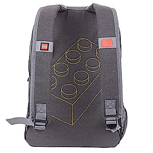 LEGO Mystery Patch Backpack & Pouch Series 3 With 6 Assorted Patches, Grey