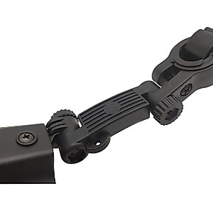 TaktZeit Adjustable Mountain Bicycle Mudguard Front and Rear Bike Fender 2Pcs Bike Mudflap (Black)