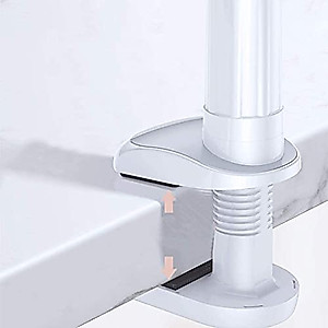 N/A Cell Phone Clip Holder，for Bedroom Desktop Office Bathroom Kitchen, Rotate Freely Lazy Bracket Holder