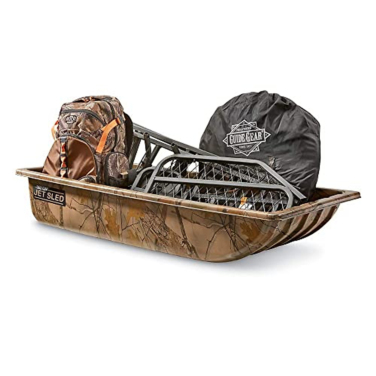 Shappell Jet Sled, Large Heavy-Duty Utility Sleds for Hauling Ice Fishing Supplies, Fire Wood, Deer, Duck Hunting, Fishing Gear and Accessories