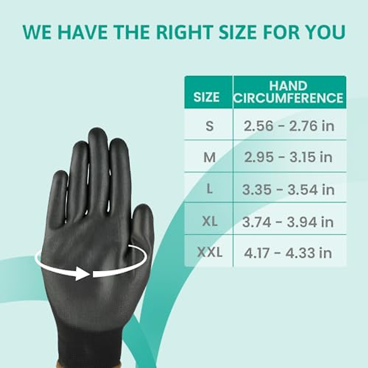 Ansell 48-101-9 Sensilite Gloves, Size 9, Black (Pack of 12)