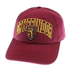 Harry Potter Snapback Hat House Crest Adjustable Caps - Gryffindor