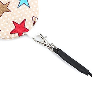 Alfie Pet - Fay 2-Piece Set Bird Diaper with Leash - Color: Beige & Blue, Size: XS