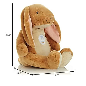 KIDS PREFERRED Guess How Much I Love You - Nutbrown Hare Stuffed Animal Plush Toy 16 inches