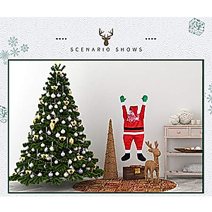 DoubleWood Christmas Santa Claus Yard Decorations Xmas Indoor Outdoor Home Garden Family Prop Lawn Decoration